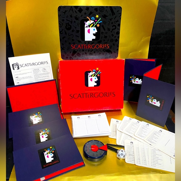 Milton Bradley | Games | The Game Of Scattergories Vintage 988 Game Milton Bradley | Poshmark